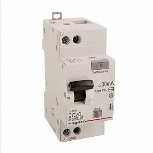 Legrand RX3 Дифференциальный автоматический выключатель 1P+Н 30мА 20А (AC) 419400