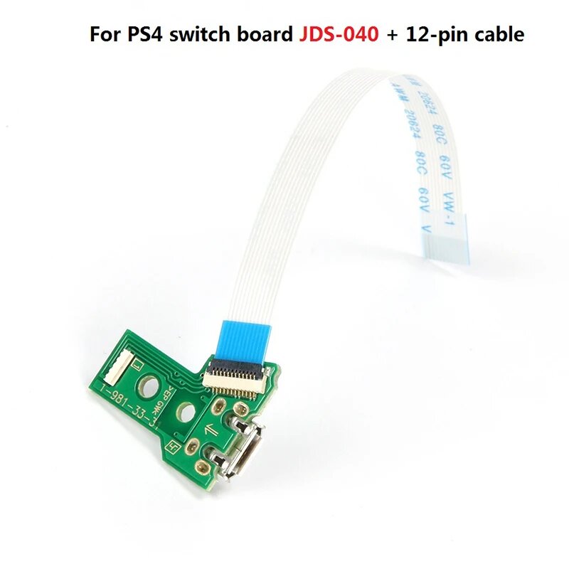 Ручка для зарядки разъем коммутатор плата кабель модуль для контроллера SONY PS4 USB порт для зарядки разъем плата JDS-001 011 030 040 055
