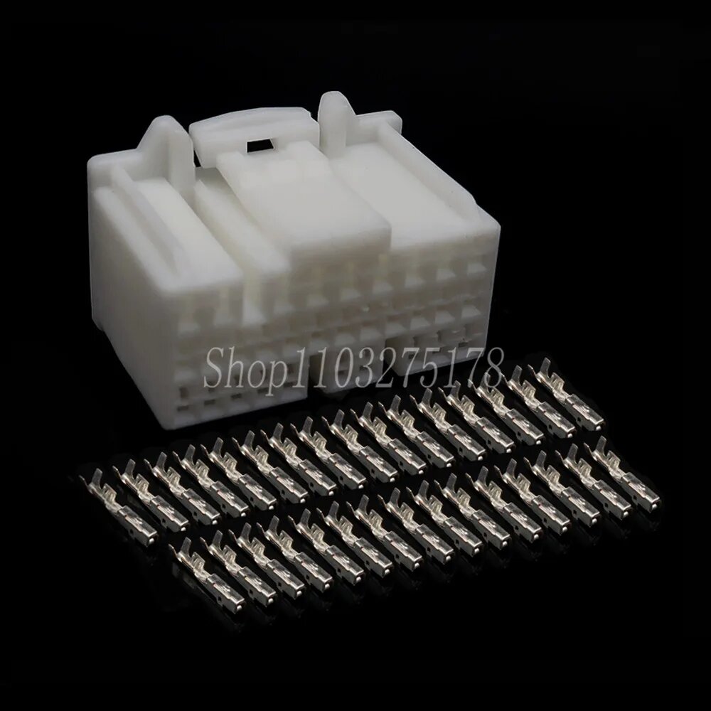 1 комплект 31 Pin 353031-1 11421 Tyco AMP автомобильная электрическая розетка, пластиковый жгут проводов, негерметичный разъем 1 Set female