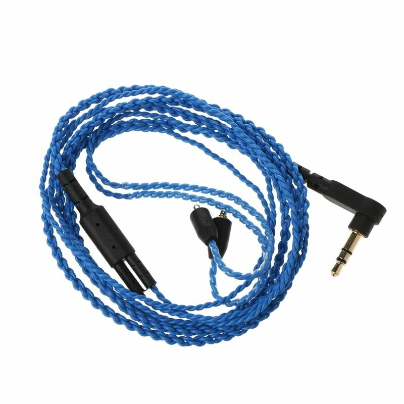 Кабель MMCX для наушников Shure SE215 SE315 SE535 SE846 Кабели для наушников с высококачественным позолоченным разъемом