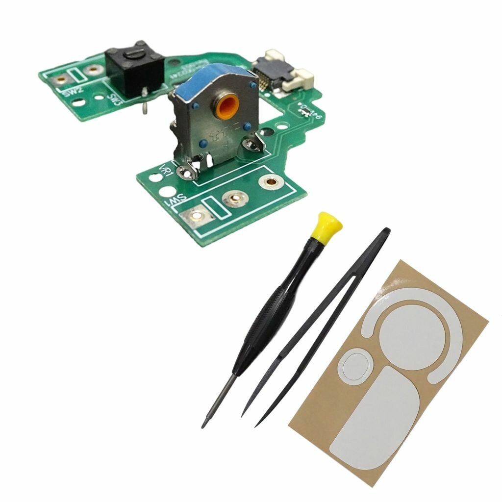 (Комплект) Материнская плата GPROX с возможностью горячей замены + отвертка, пинцет, наклейка на ножку-пустая маленькая плата