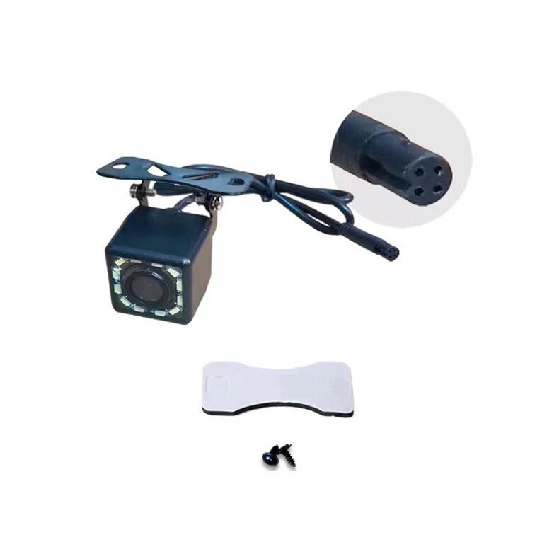 4-контактная HD автомобильная камера заднего вида, 4 светодиода, видеокамера ночного видения, 12LED