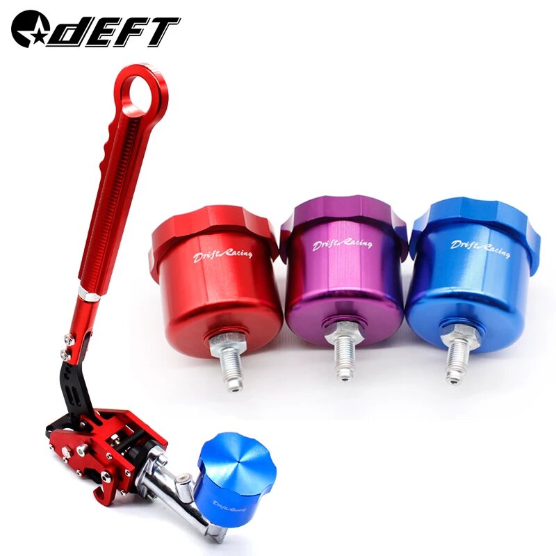 DEFT автомобильный гоночный Гидравлический Дрифт, ручной тормоз, масляный резервуар, алюминиевый резервуар для масла, ручной тормозной жидкости
