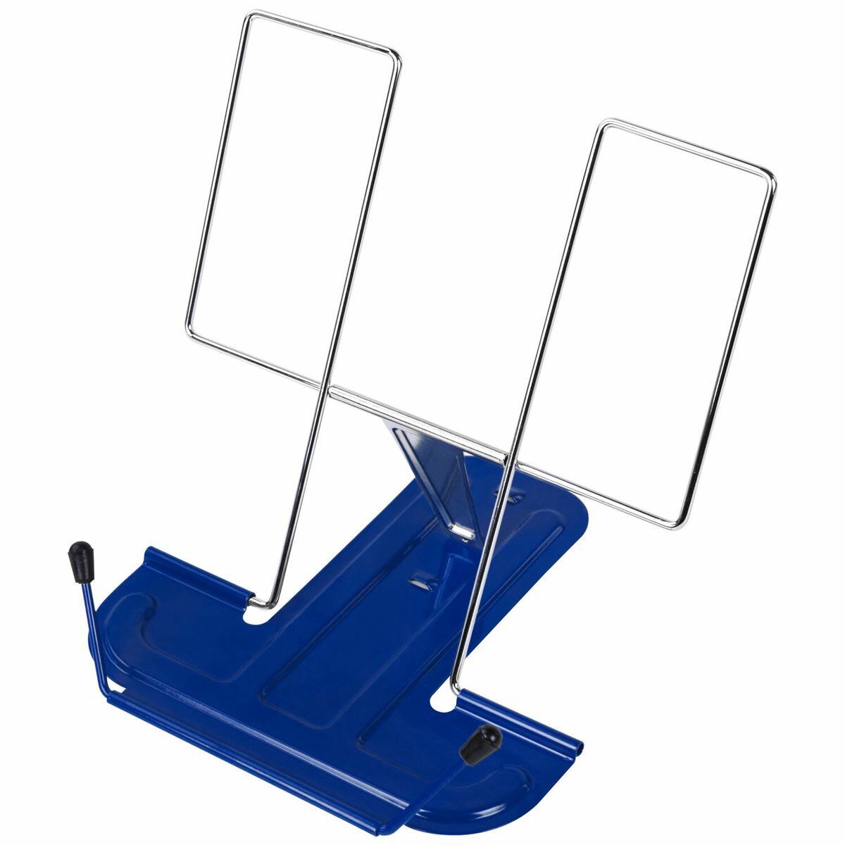 Подставка для книг Brauberg Line, металл, синяя (237966), 12шт.