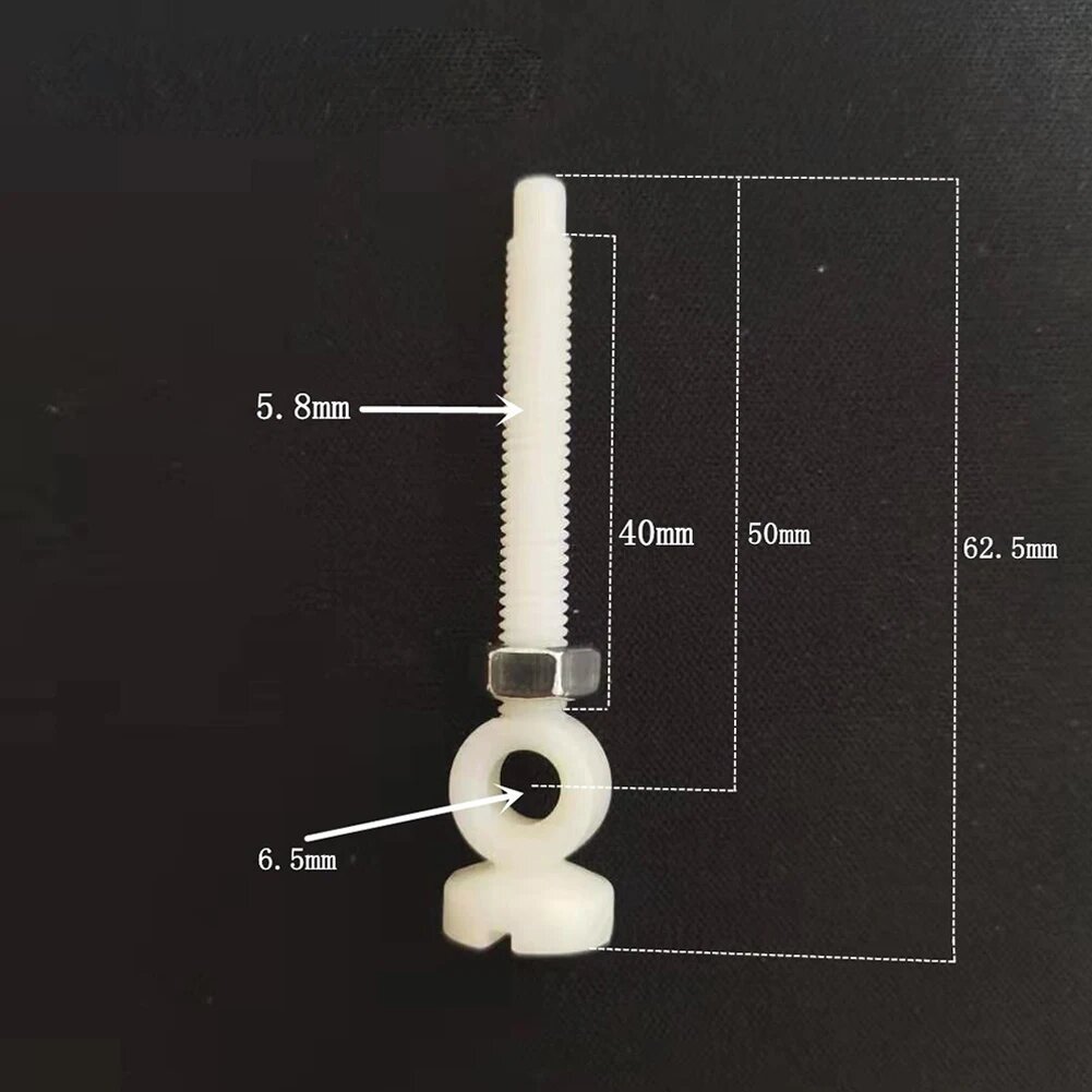 Пластиковый сменный винт для раковины ANENG 62mm