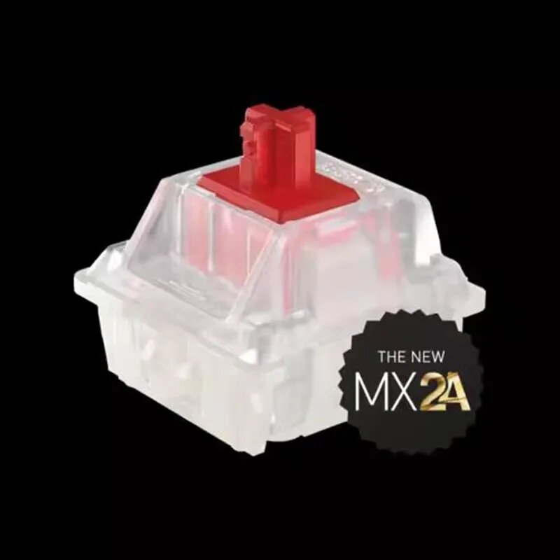 Механическая клавиатура Cherry MX2A линейные тактильные переключатели RGB синий/красный/коричневый/серебристый MX2A Red, 110PCS