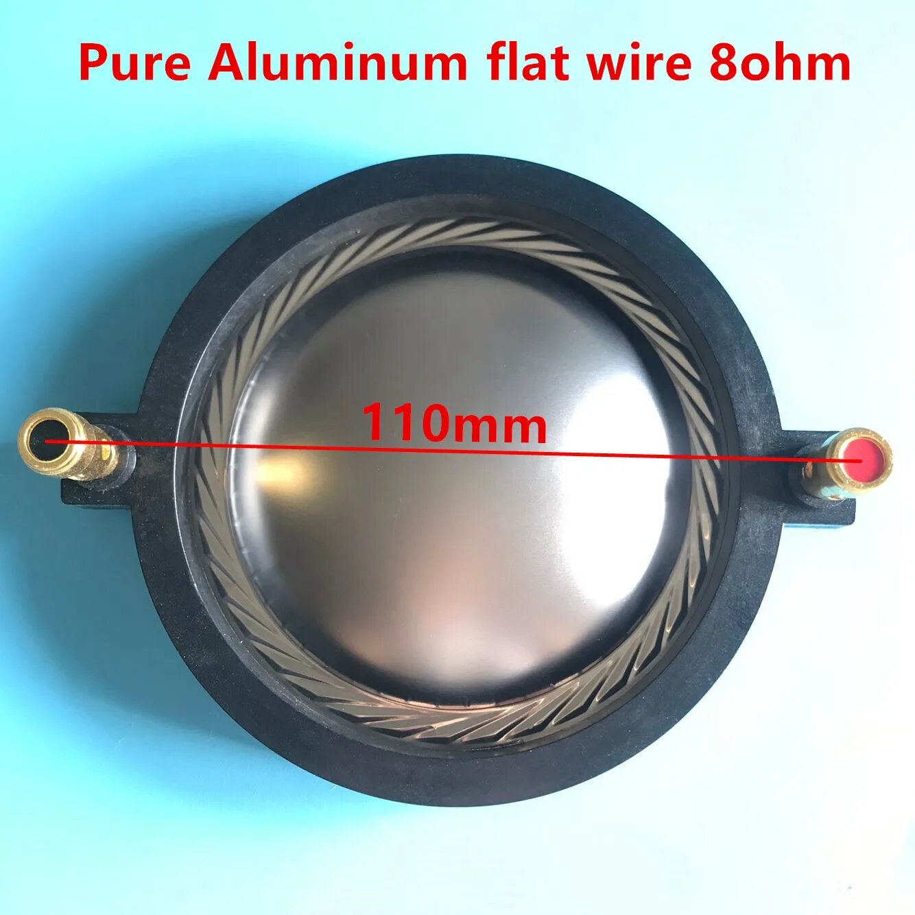 Диафрагма Pure Aluminum flat wire 8ohm 110mm, 4шт