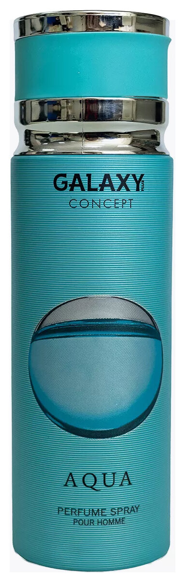 Дезодорант для подмышек Galaxy Concept Дезодорант парфюмированный мужской Aqua