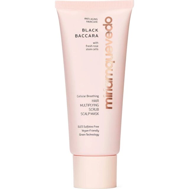 Маска miriamquevedo black baccara hair multiplying scrub scalp mask