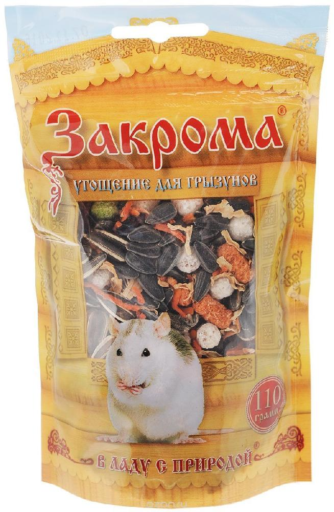 Лакомство Закрома Угощение смесь для всех видов грызунов (110 г)