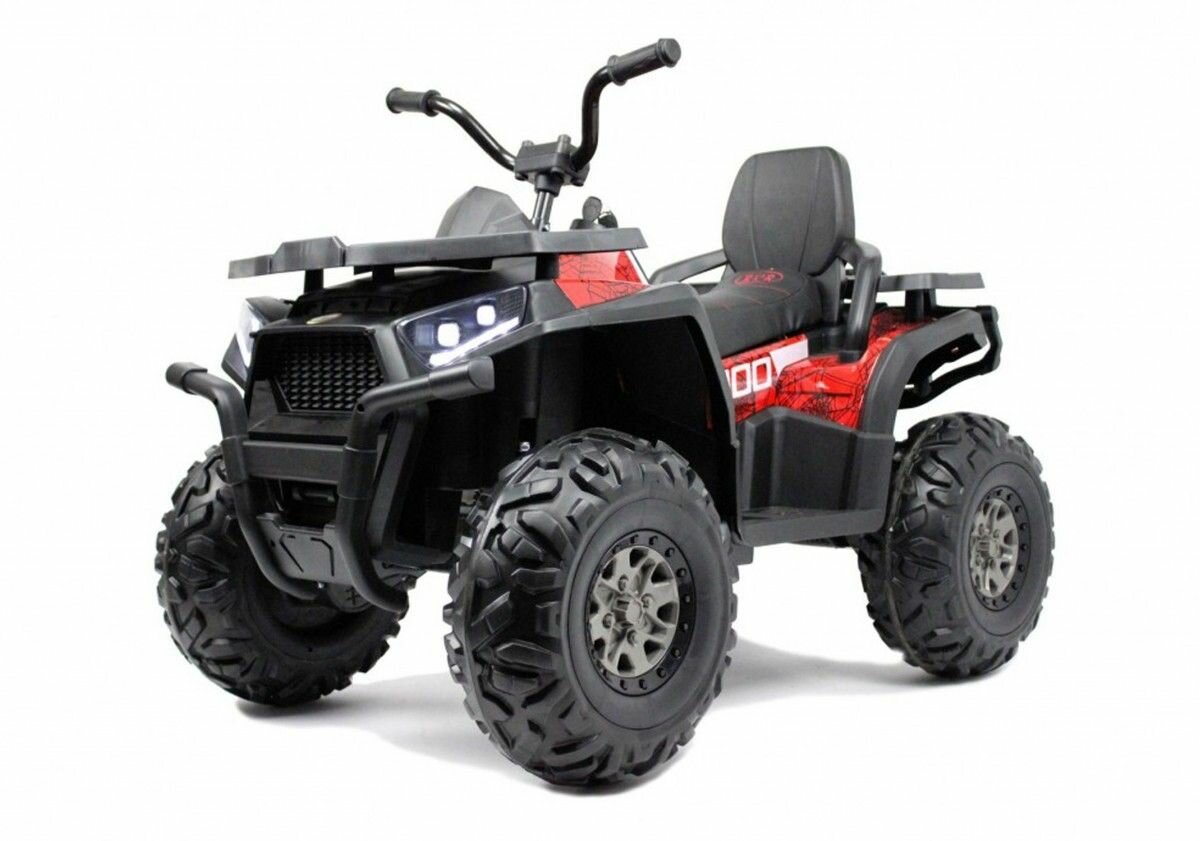 Детский электроквадроцикл Rivertoys H999HH красный Spider с дистанционным управлением
