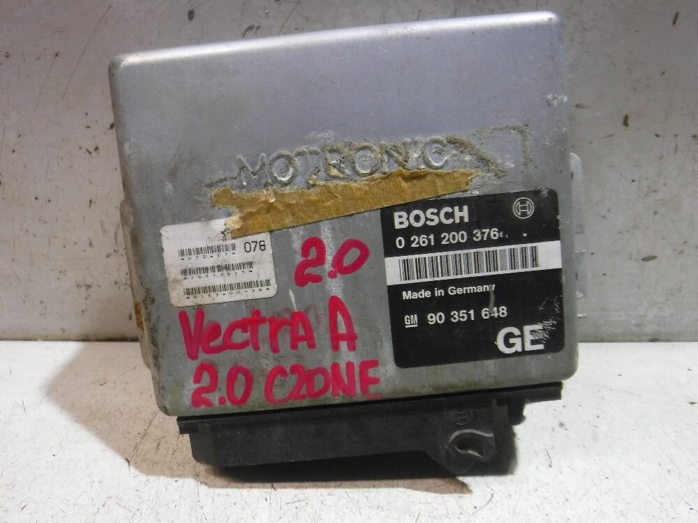 Блок управления двигателем Opel Vectra A 90351648