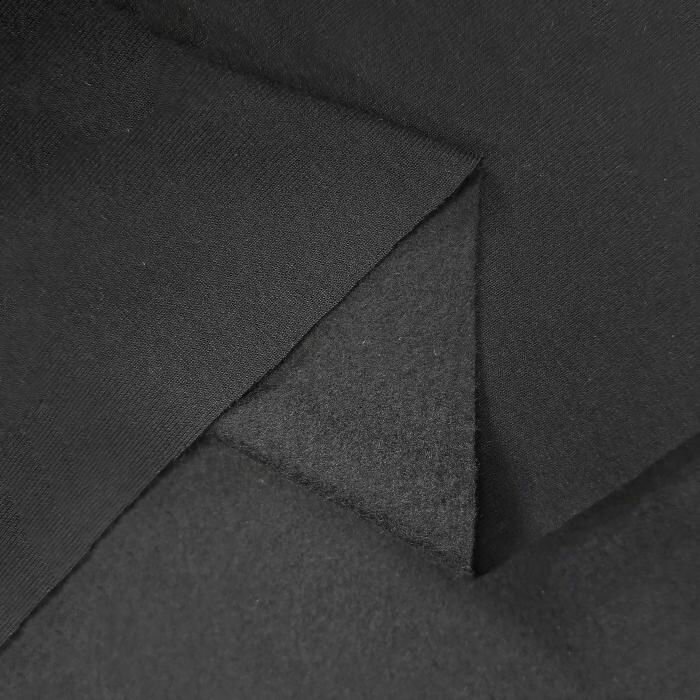 Футер двухнитка с начесом 290 г/м темно-серый Турция