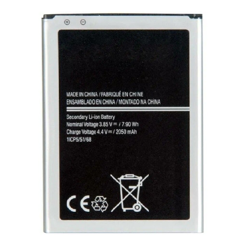 Аккумулятор для телефона Samsung Galaxy J1 2016, J1 Dual Sim, Galaxy Express 3, SM-J120F EB-BJ120BBE 2050mAh 3.85V