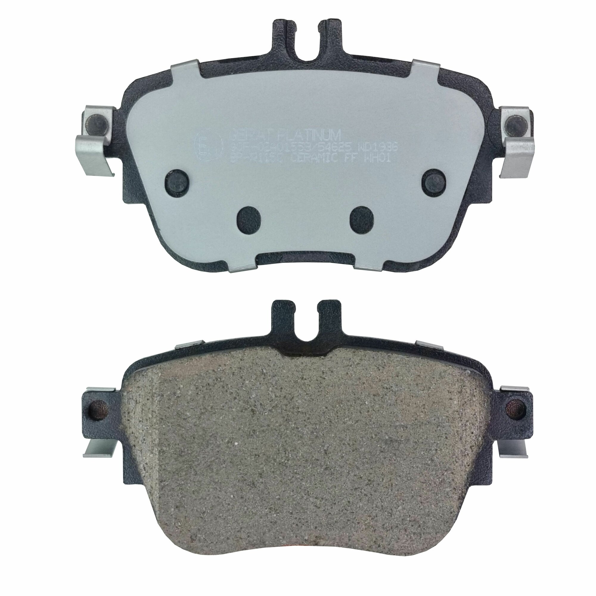 Тормозные колодки Gerat BP-R115C (задние) Platinum