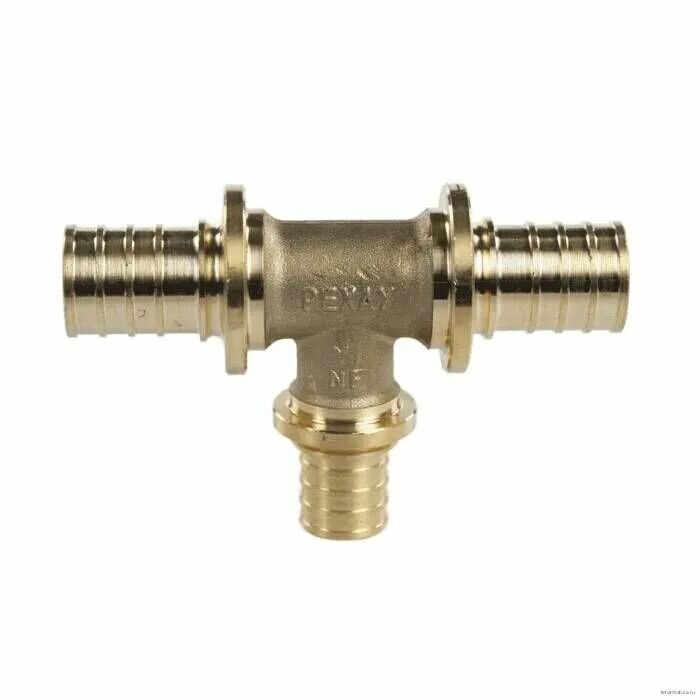 Тройник с уменьшенным боковым проходом рехау RAUTITAN 11080621001 для труб из сшитого полиэтилена аксиальный 25-16-25 MX