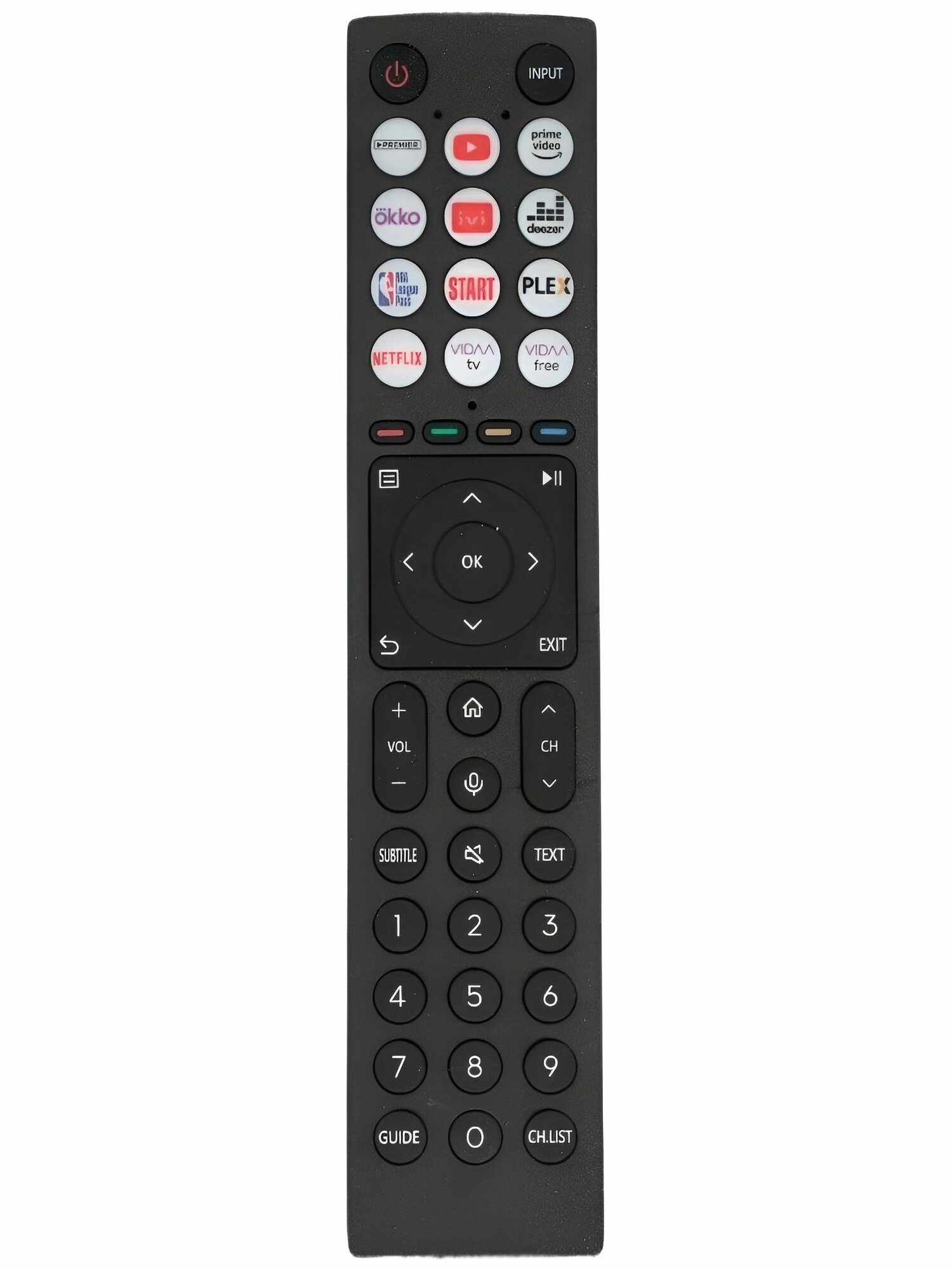 Пульт Hisense ERF3G86H с голосовой функцией