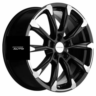 Диск Khomen Wheels KHW1808 (Jac/Москвич 3) 7x18 5x108.0 ET40 D54.1 черный