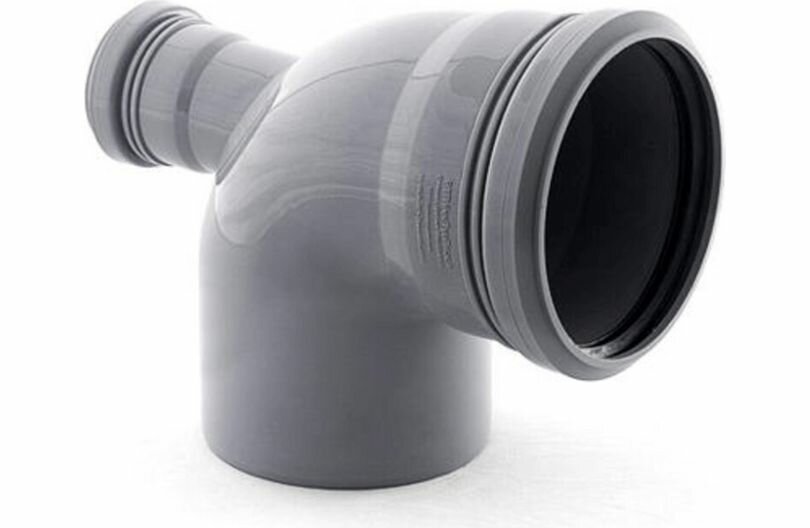 Отвод ф 110-90 с фронт. выходом 50