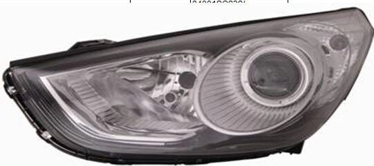 DEPO 2211150LLDEM2 Фара лев HYUNDAI: IX35 - 01/10- внутри черн