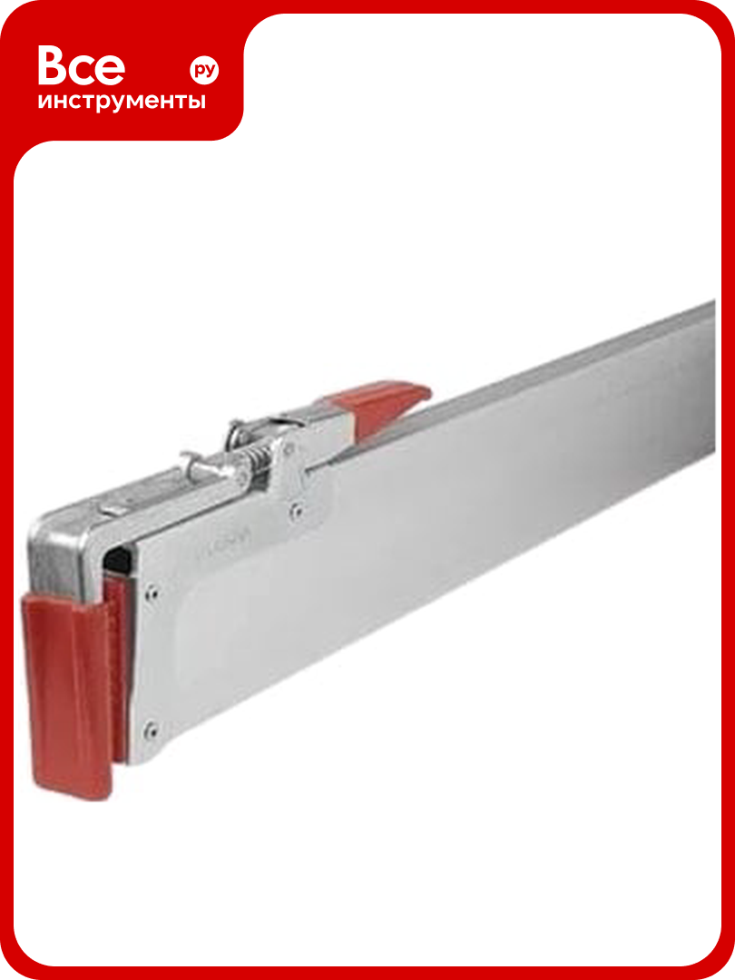 Блокировочная планка UVE для ширины бортов 2.4-2.7 м 1332, с резиновыми противоскользящими элементами