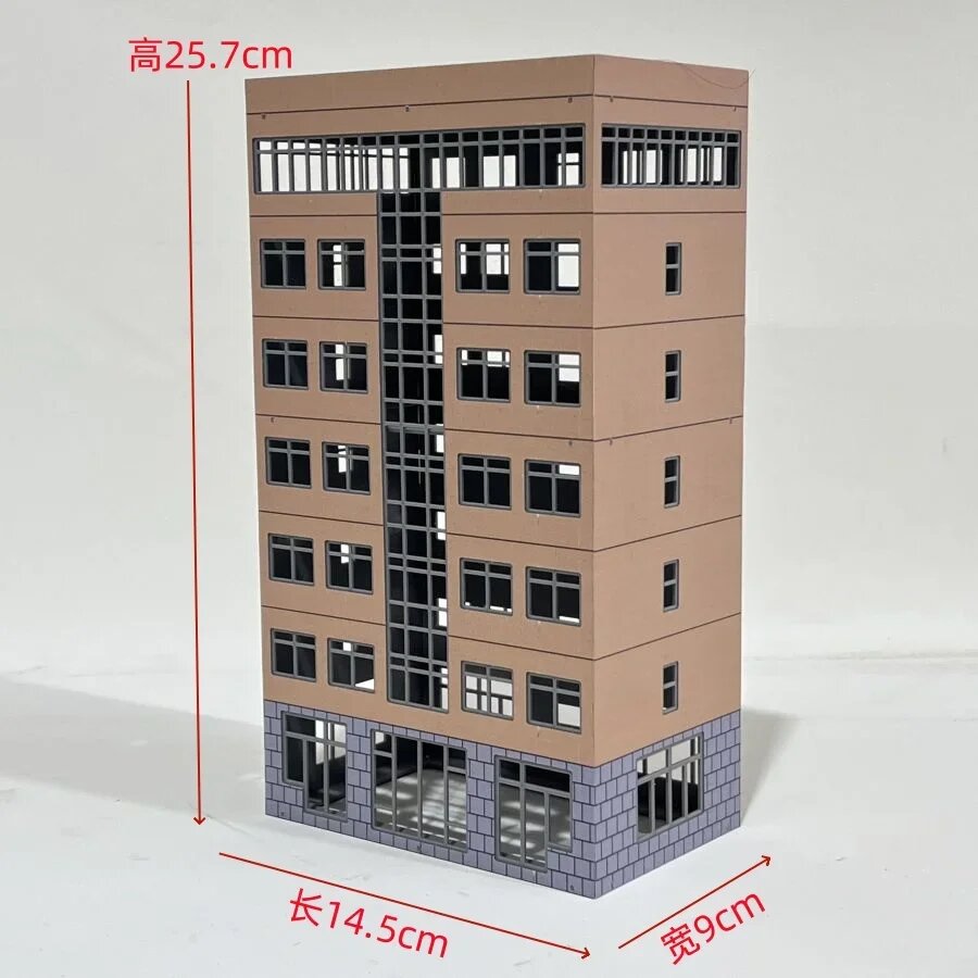 Модель города MDWD 1/87 из пластика, H-1, Унисекс