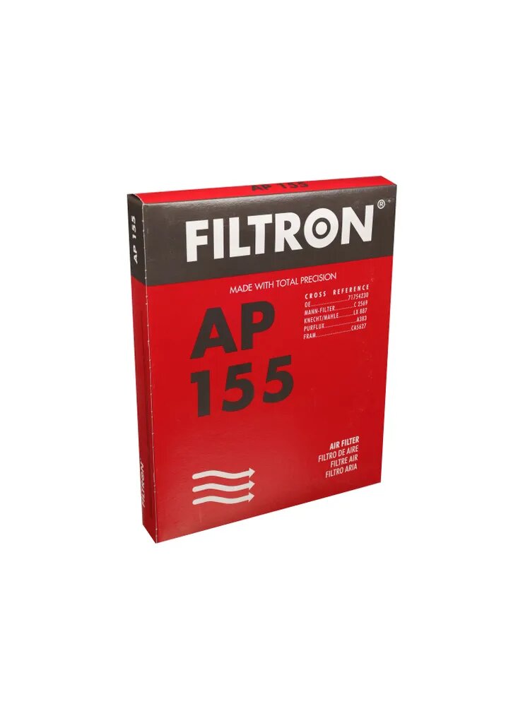 FILTRON Фильтр воздушный FILTRON AP 155 C2569 CA5627 LX887 A383 PA7219 FIAT