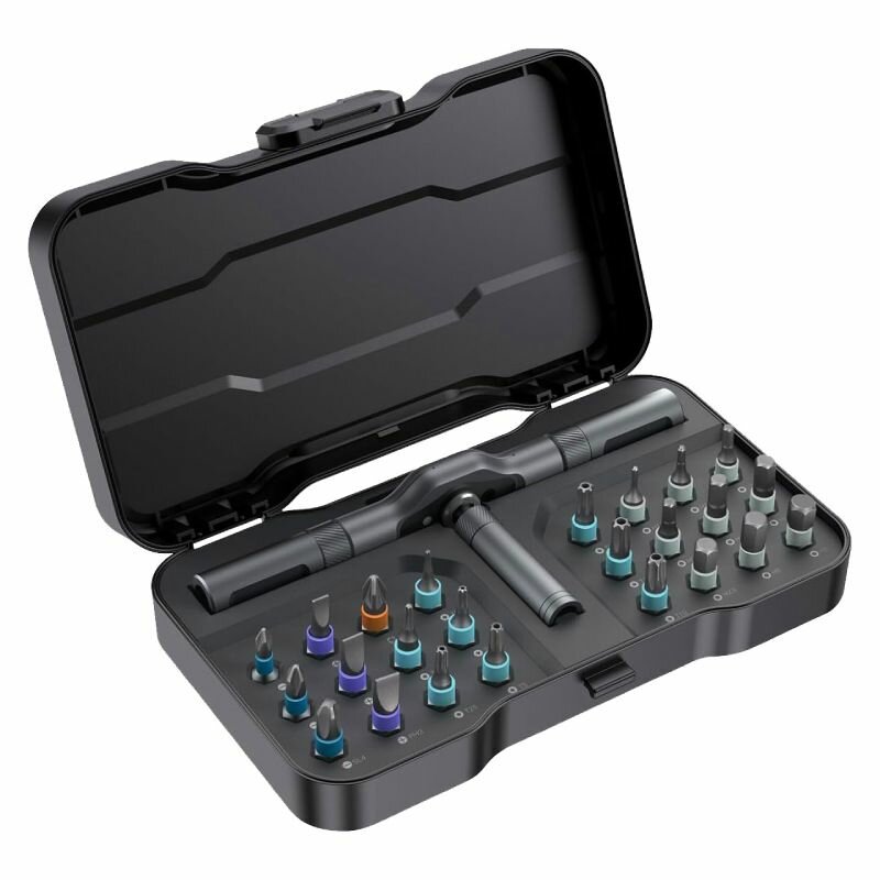 Набор прецизионных отверток из 24 предметов с многофункциональной ручкой