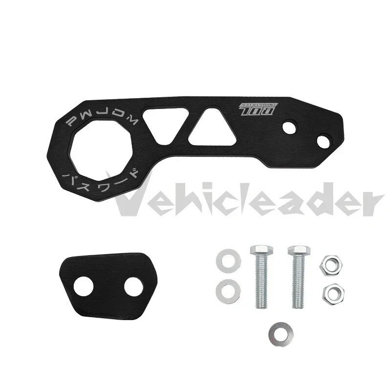 Лидер продаж, алюминиевый сплав, фаркоп для заднего бампера автомобиля, буксировочный крюк, подходит для Honda Civic RS Toyota Honda Chevrolet Ford JDM Black