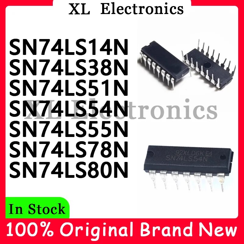 Лот из 5 шт. интегральных микросхем SN74LS SN74LS14N