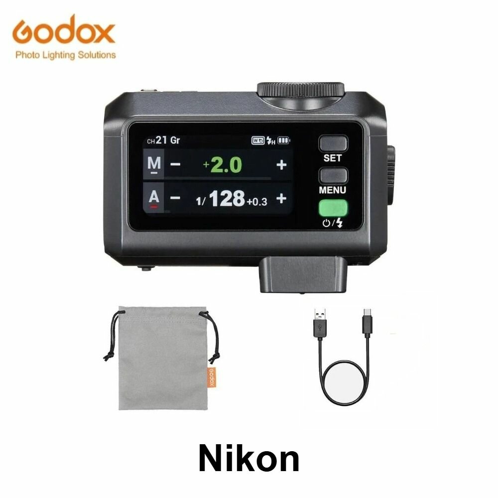 Godox iT30Pro Вспышка для фотоаппарата iFlash Speedlite HSS TTL 2.4G Беспроводная карманная вспышка для Nikon