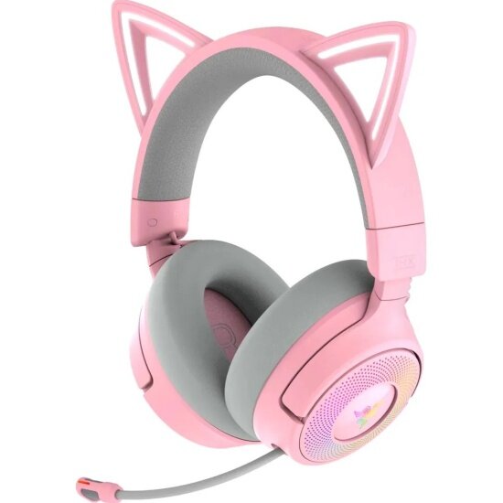 Гарнитура Razer Kraken Kitty V3 Pro - Quartz