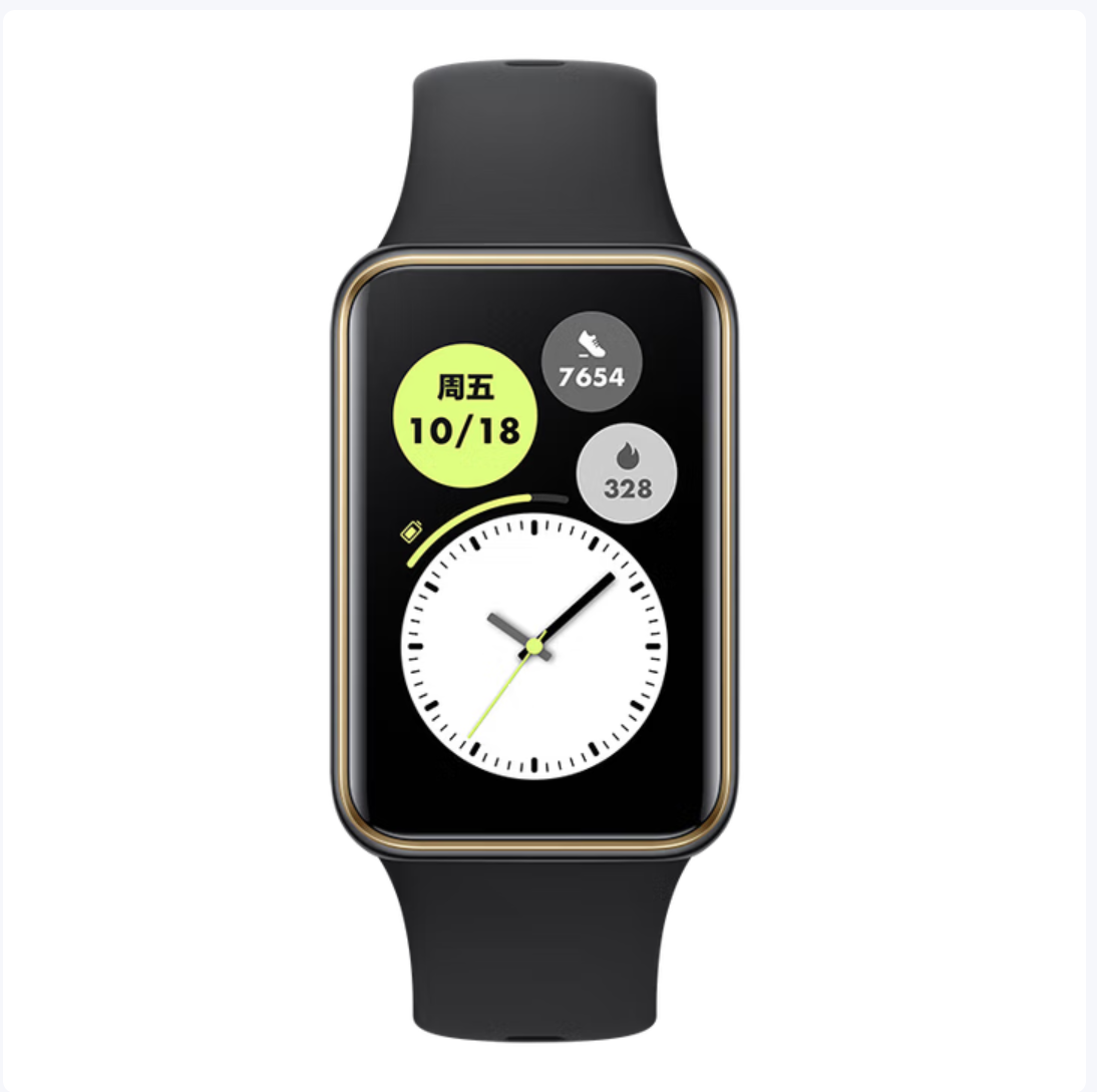 Умный браслет HONOR 10, тонкий и легкий с двусторонней изогнутой поверхностью, спортивный браслет