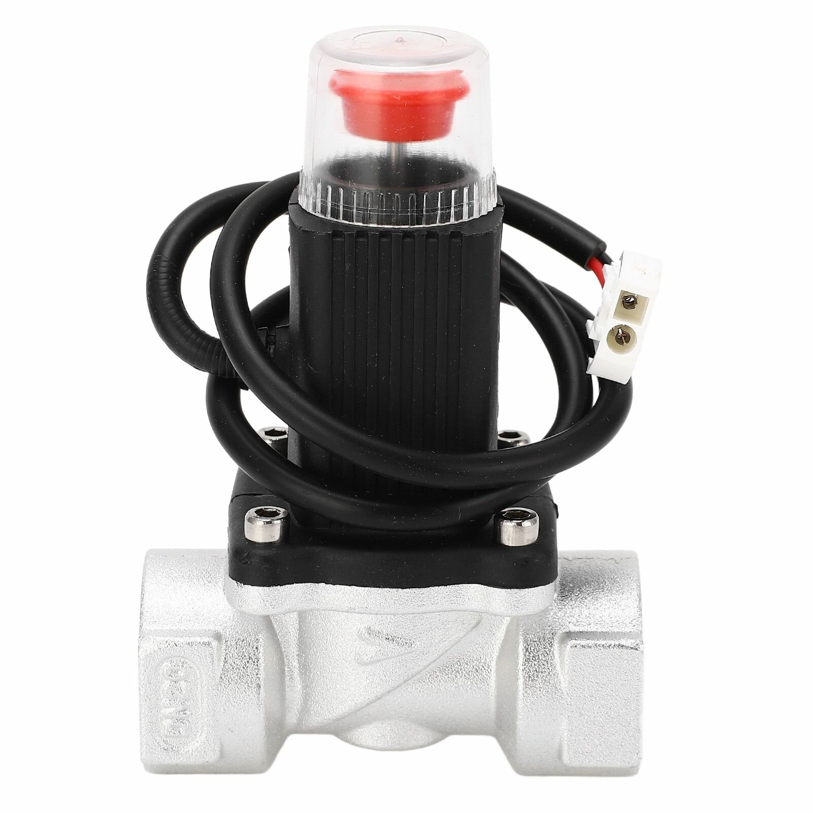 Клапан отсечки газа 1S, быстрозакрывающийся, с ручным открытием, 50 кПа, газовый электромагнитный клапан из алюминиевого сплава G3/4 DN20