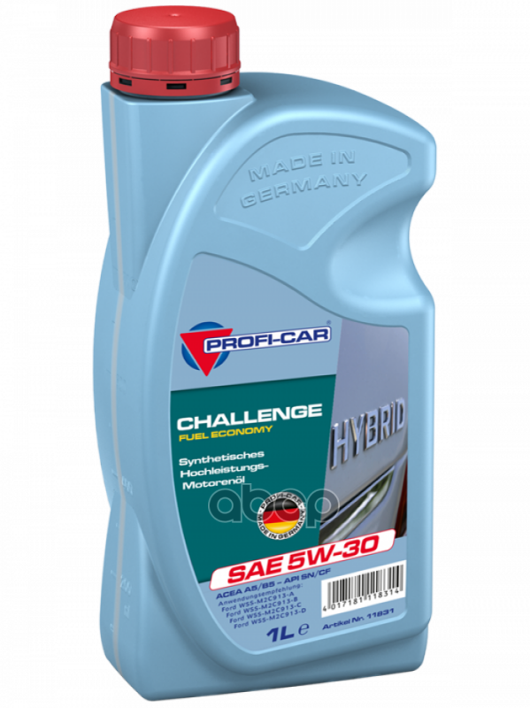 PROFI-CAR PROF 5W30 CHALLENGE (1L) масло моторное! синтAPI SN/CF, ACEA A5/B5, Ford WSS-M2C913-A/B/C/D