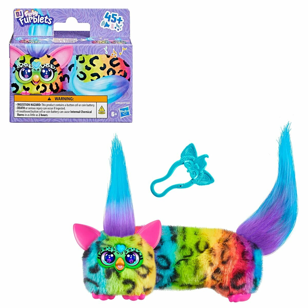 Фигурка Furby DJ Furblet Can-Dee-Swirl Rain-Bow-Kat Pepp-Oh-Roni, классические плюшевые интерактивные игрушки для девочек, детский подарок на праздник