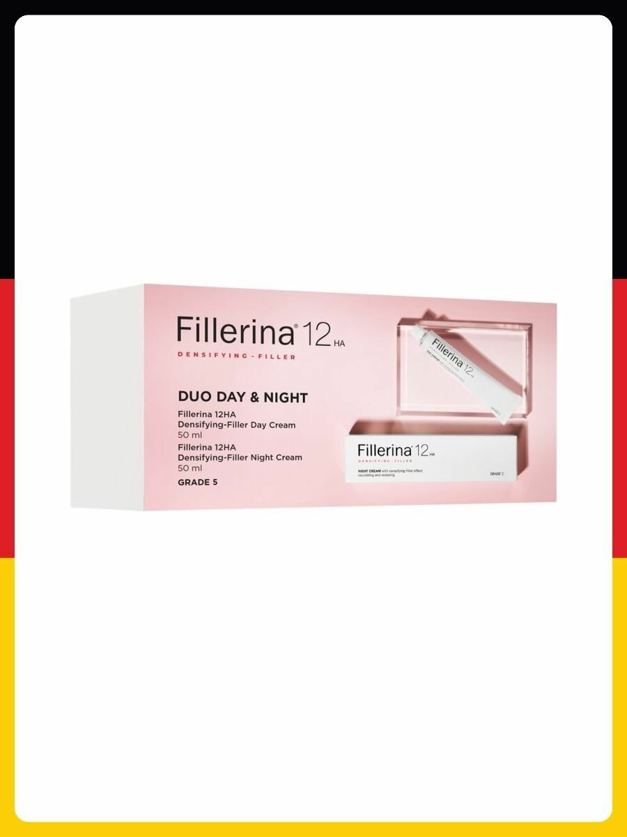 Набор уходовой косметики Fillerina Densifying Filler Grade 5 Facial Care Set against Wrinkles