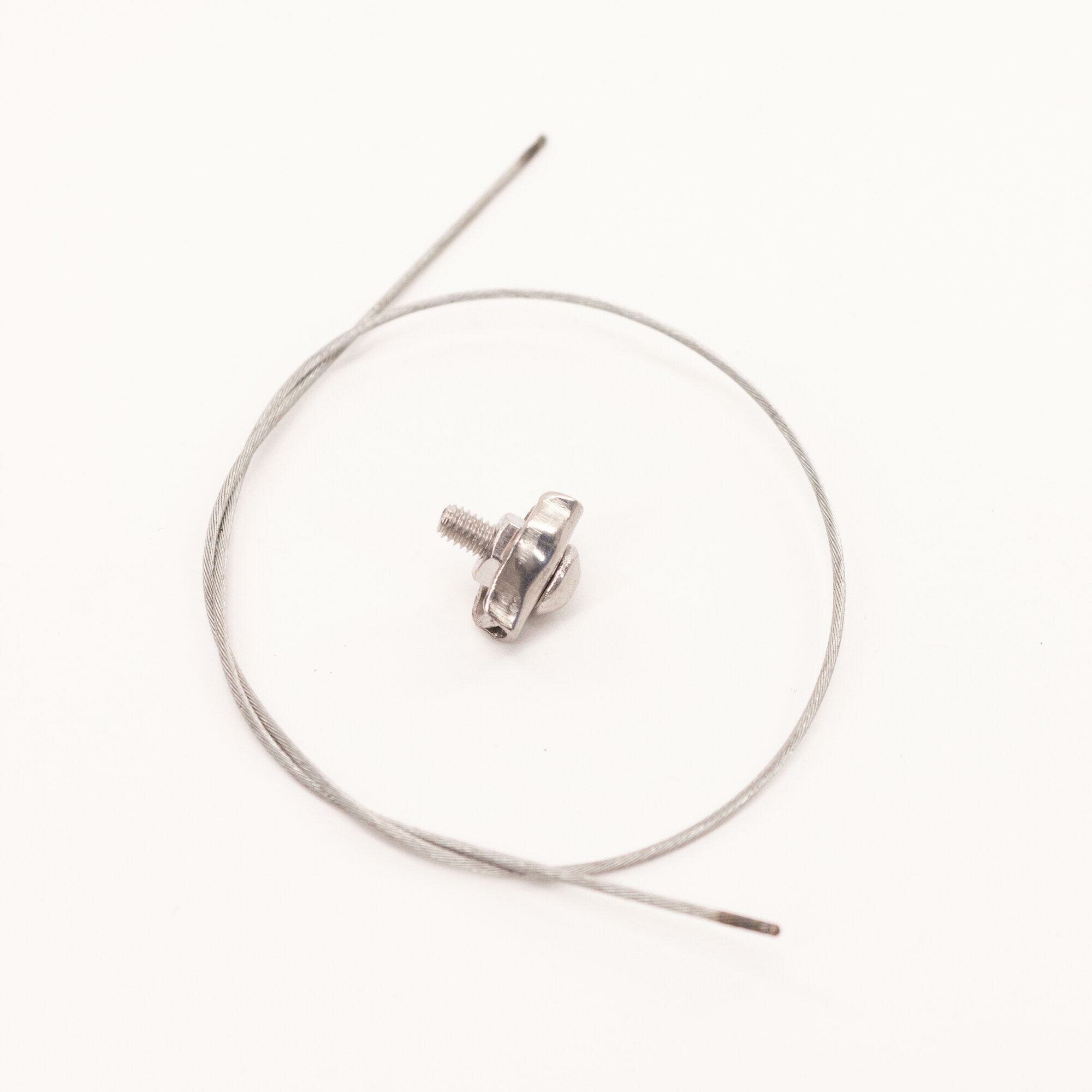 Трос страховочный ножки тормоза для питбайка и эндуро мотоцикла