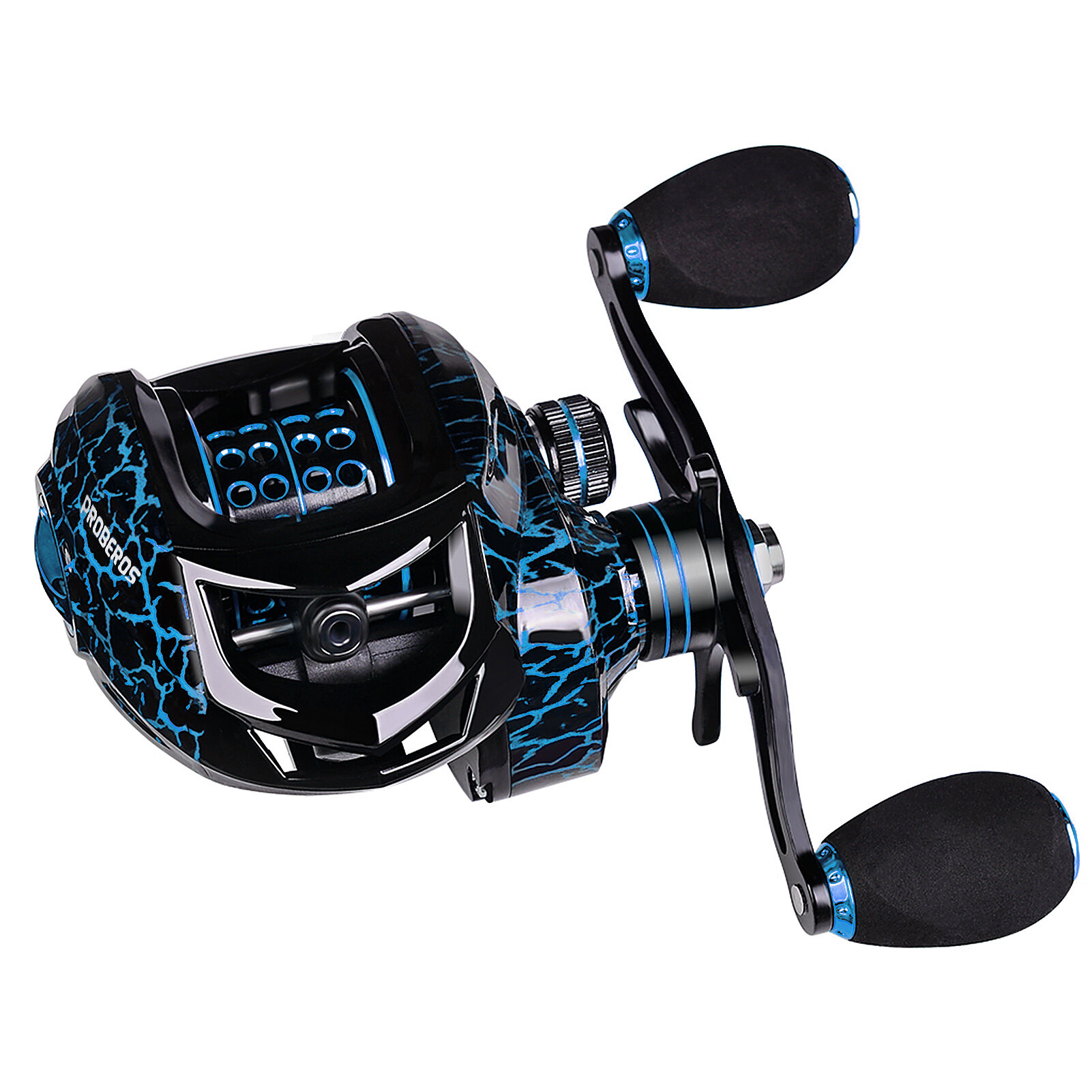 Катушка для рыбалки с насадкой Bait Casting 4+1 BB Bearing соотношение передач 7.2:1 максимальная нагрузка 10 кг левая/правая рука цвет фиолетовый/синий/желтый/зеленый модель P10/S10/W10