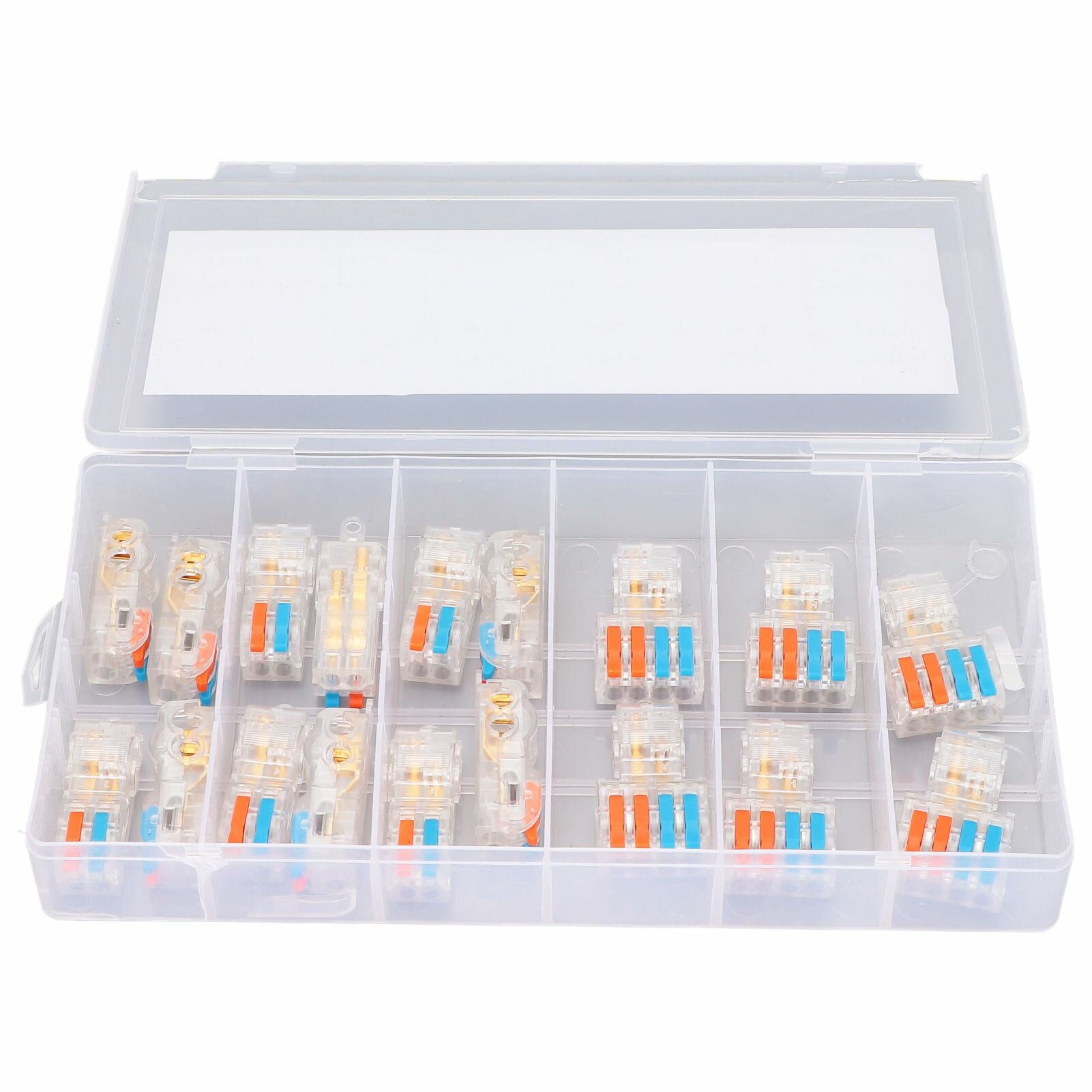 18 шт. Разъем для проводов Т-типа, разветвитель, клеммная колодка, набор аксессуаров для быстрого подключения