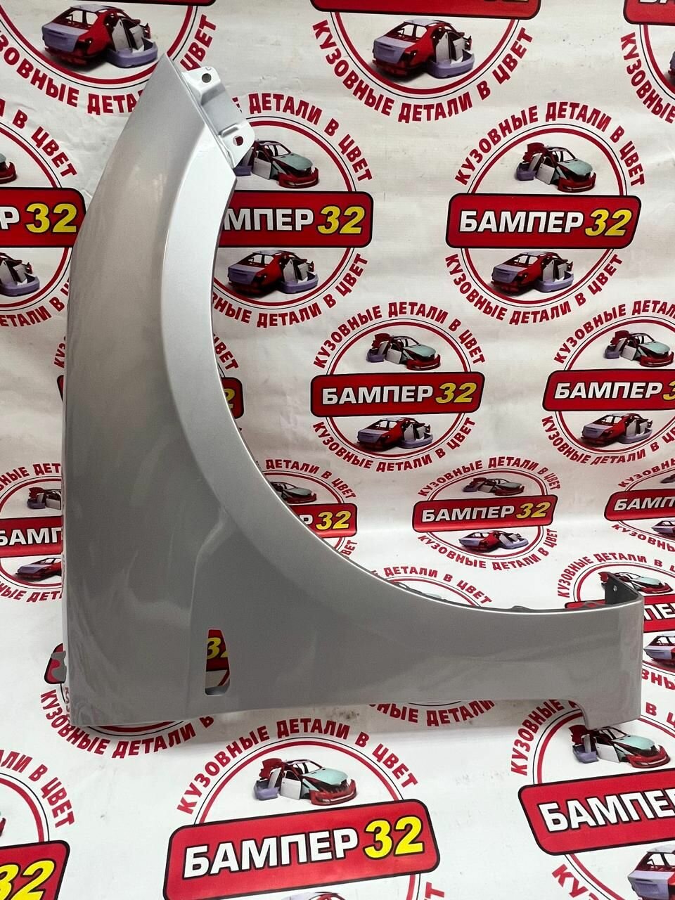 Крыло Хендай Солярис с 2011 года правое, серебристый RHM