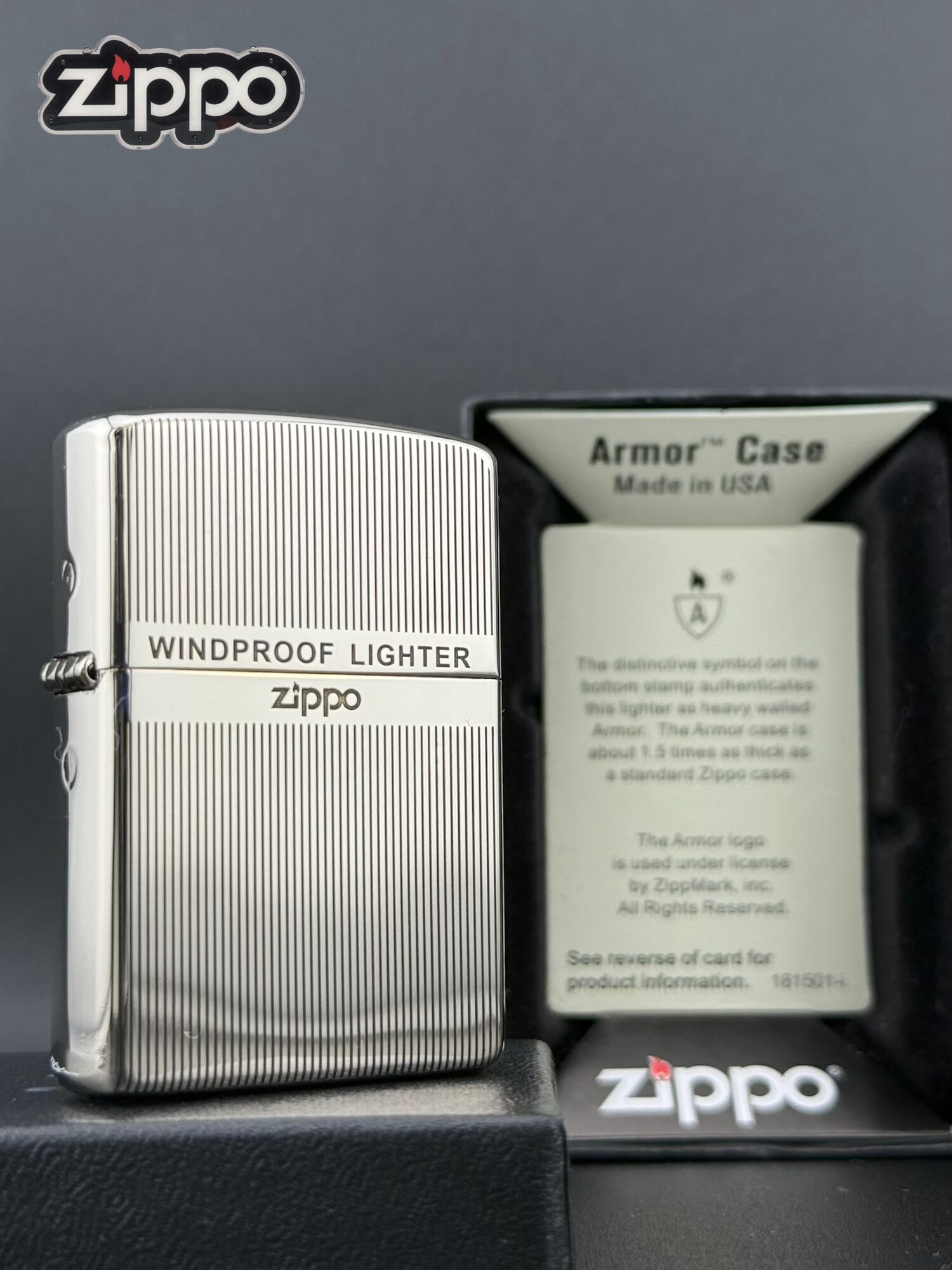 Зажигалка Zippo Limited Edition, серебристая