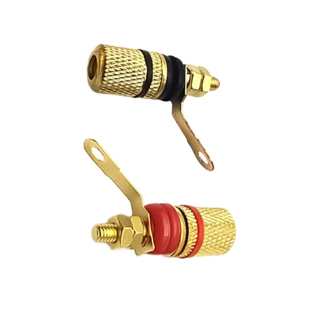 Позолоченные клеммы для акустики