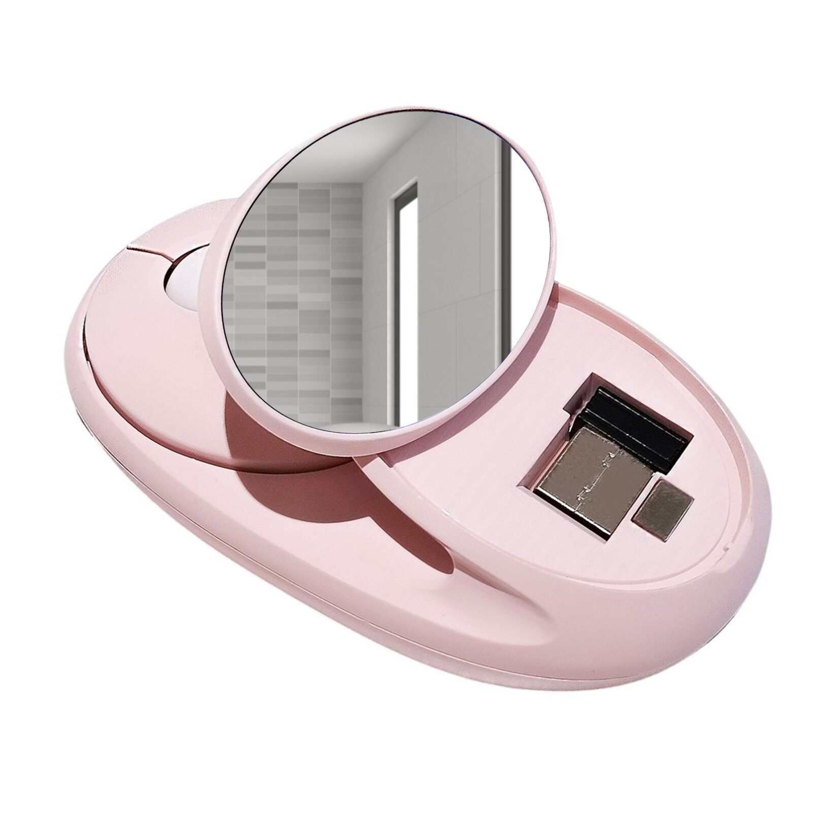 Беспроводная мышь для ноутбука ПК компьютер подключение 2.4G+BT3.0+BT5.0 портативная мобильная оптическая офисная 3 регулировки DPI совместима с Windows MacOS Android Система цвет белый черный зеленый розовый хаки размер 106.5x61x35mm вес 76g порт