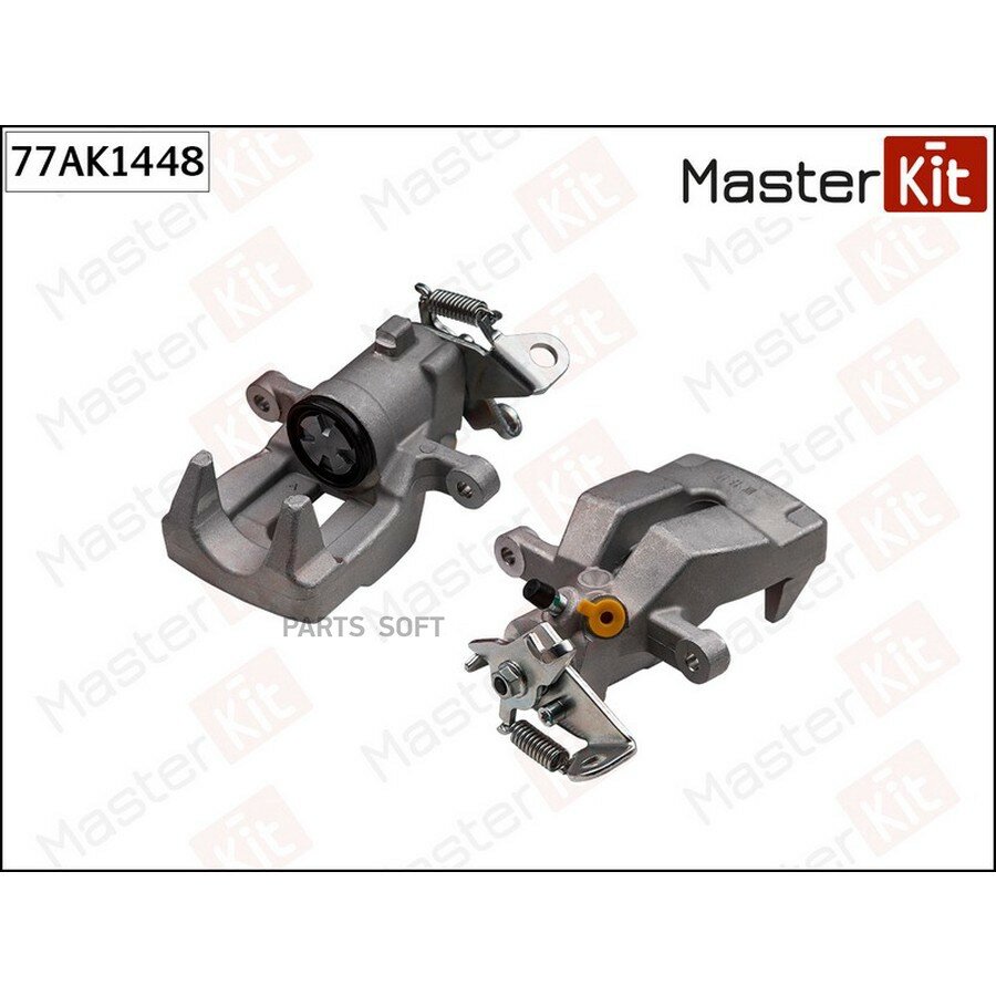 Суппорт тормозной RENAULT Megane (II, III) (TRW) от официального дистрибьютора, MASTERKIT, артикул 77AK1448