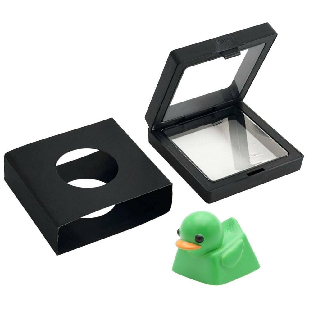 Ключ-капсула в форме утки ESC из смолы, Зеленый