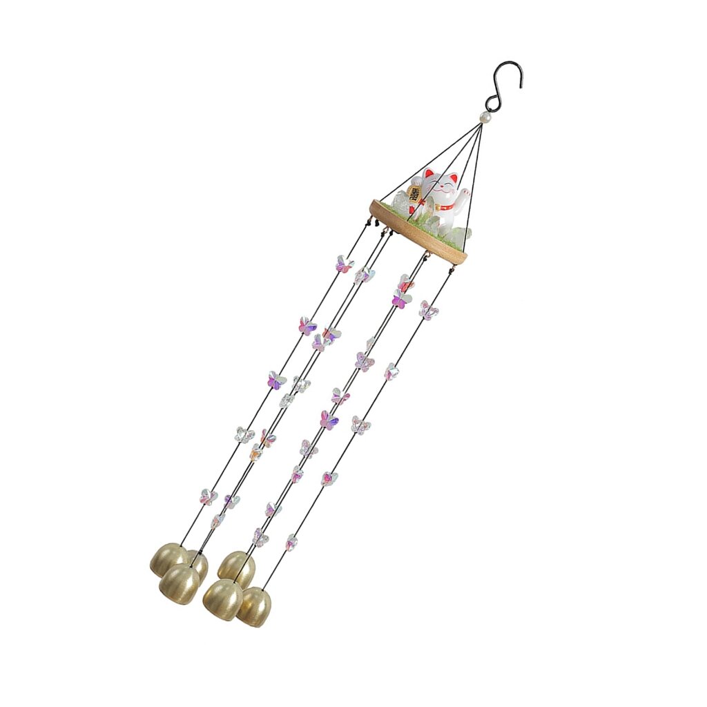 Элегантные Духовые инструменты Fortune Cats с Медным отливом и хрусталем Для внутреннего и Наружного оформления С Четким Мелодичным Звучанием