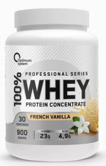 Optimum System WHEY PROTEIN 900 грамм (Ваниль)