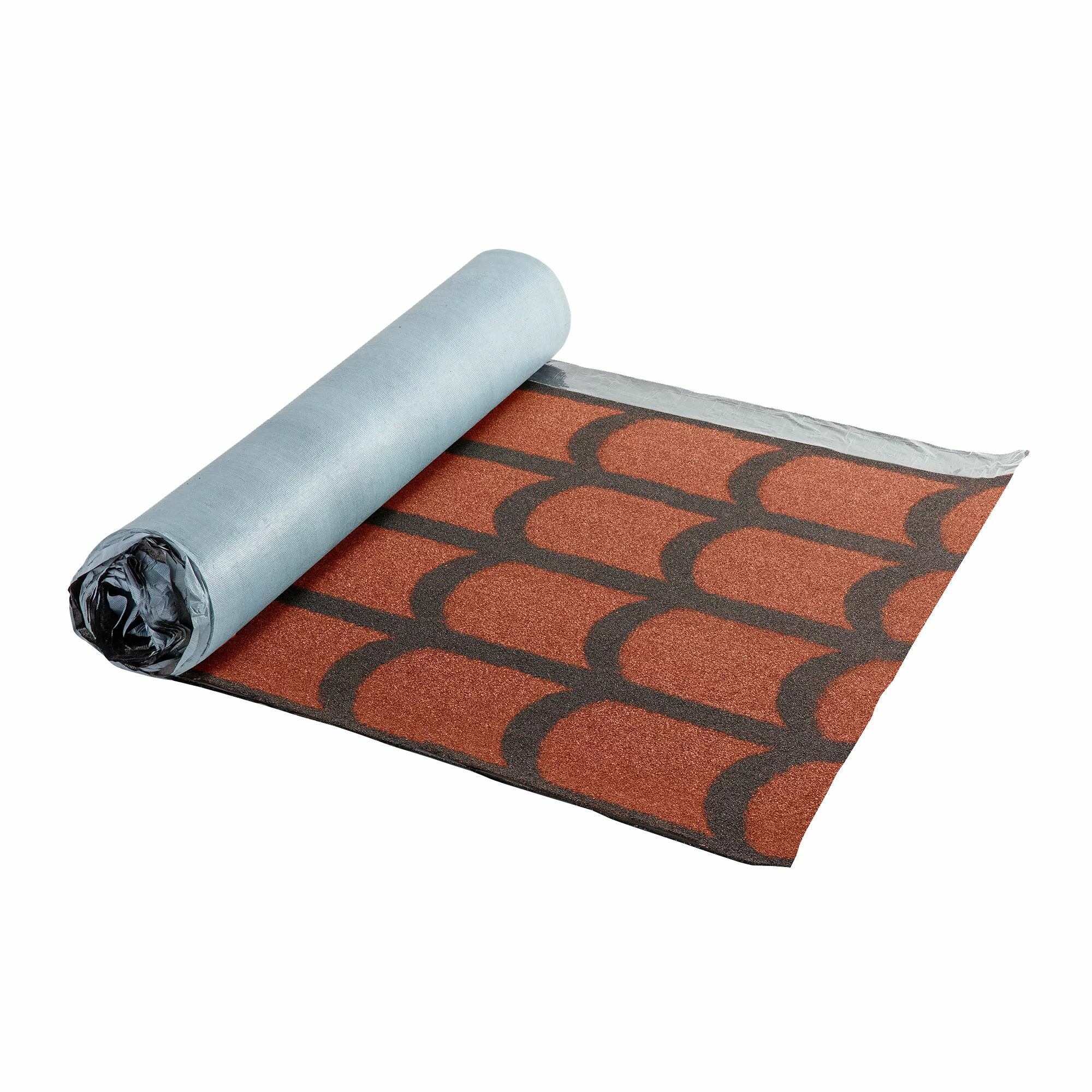 Черепица рулонная технониколь Классическая Красный 8 м2