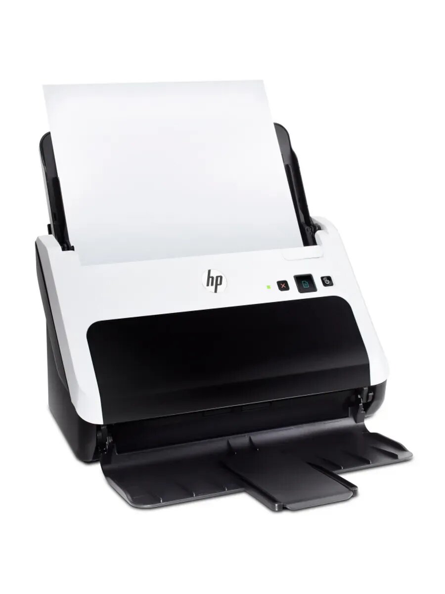 Сканер HP ScanJet Pro 3000 s4, протяжной, до 600 точек на дюйм, A4, CIS